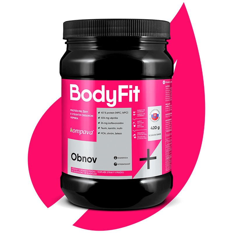 BodyFit 40% - proteín pre ženy • kompava.sk